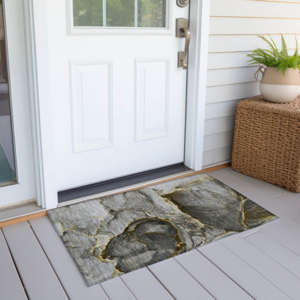 Langley Street Tapis intérieur / extérieur Alfonzo avec envers antidérapant - Wayfair Canada